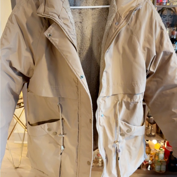 SHEIN | Jackets & Coats | Shein Tan Utility Jacket | Poshmark